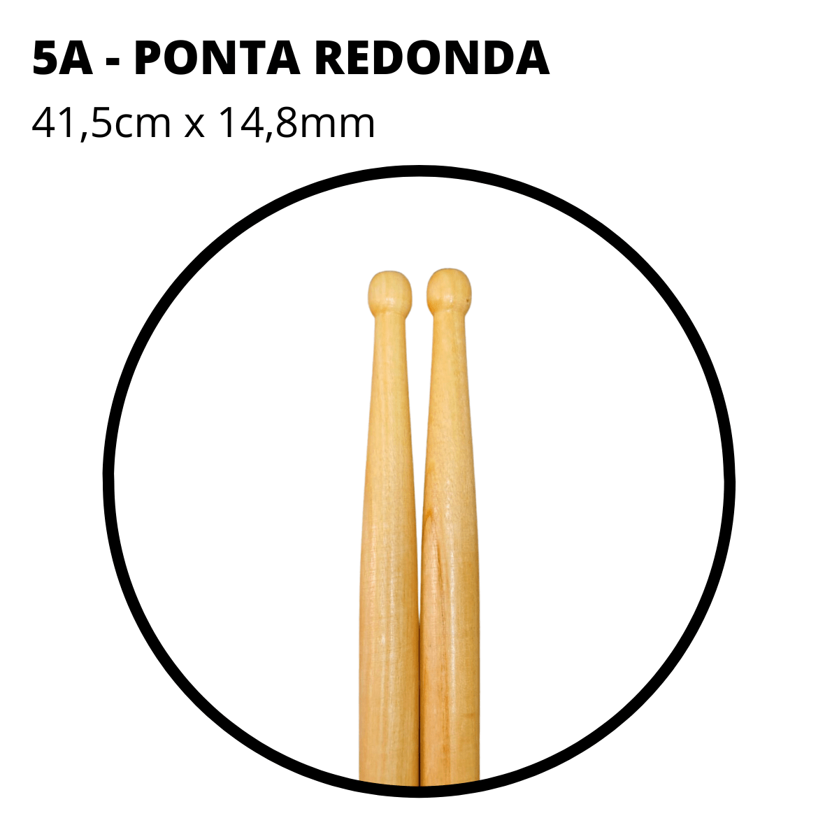 Baquetas Marfim 7A/5A/5B/2B - Entre e aproveite ESSA CHANCE!